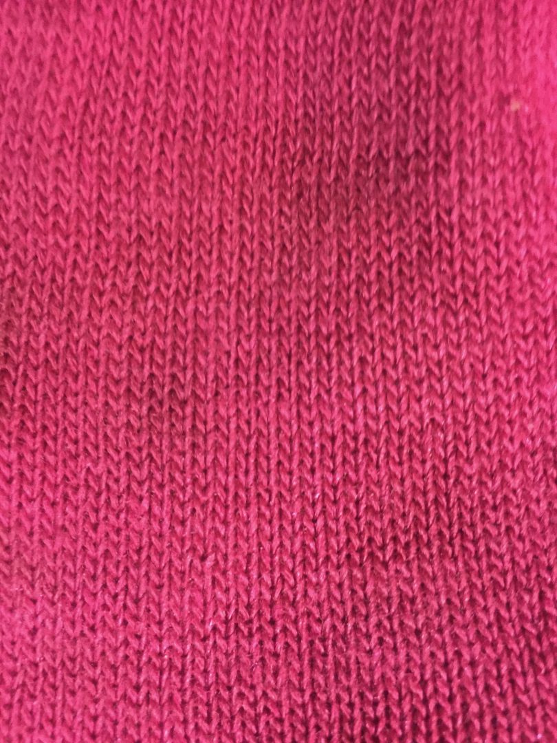 Loose pink knitted cotton fabric texture | Free Textures