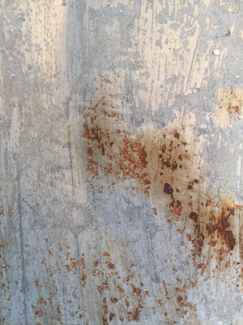 Brushed metal with rusty spots | Free Textures