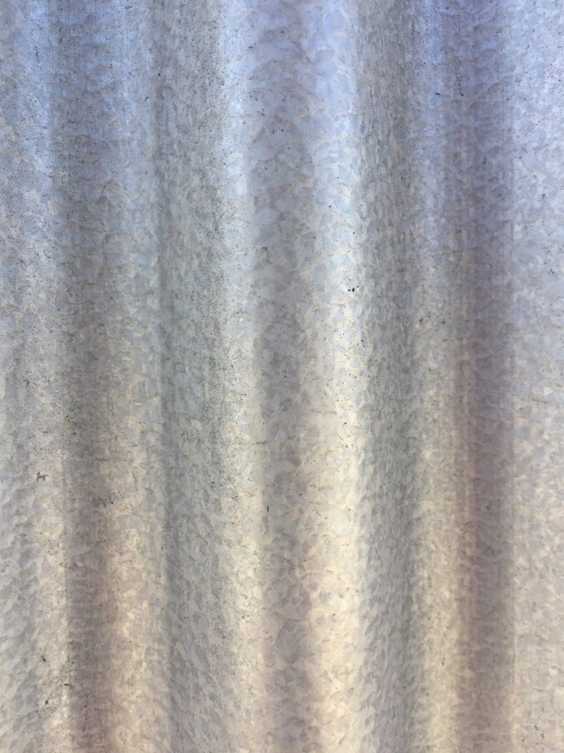 Textured metal wall with ridges | Free Textures