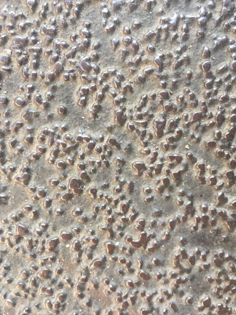 Organic looking bumps on metal surface | Free Textures