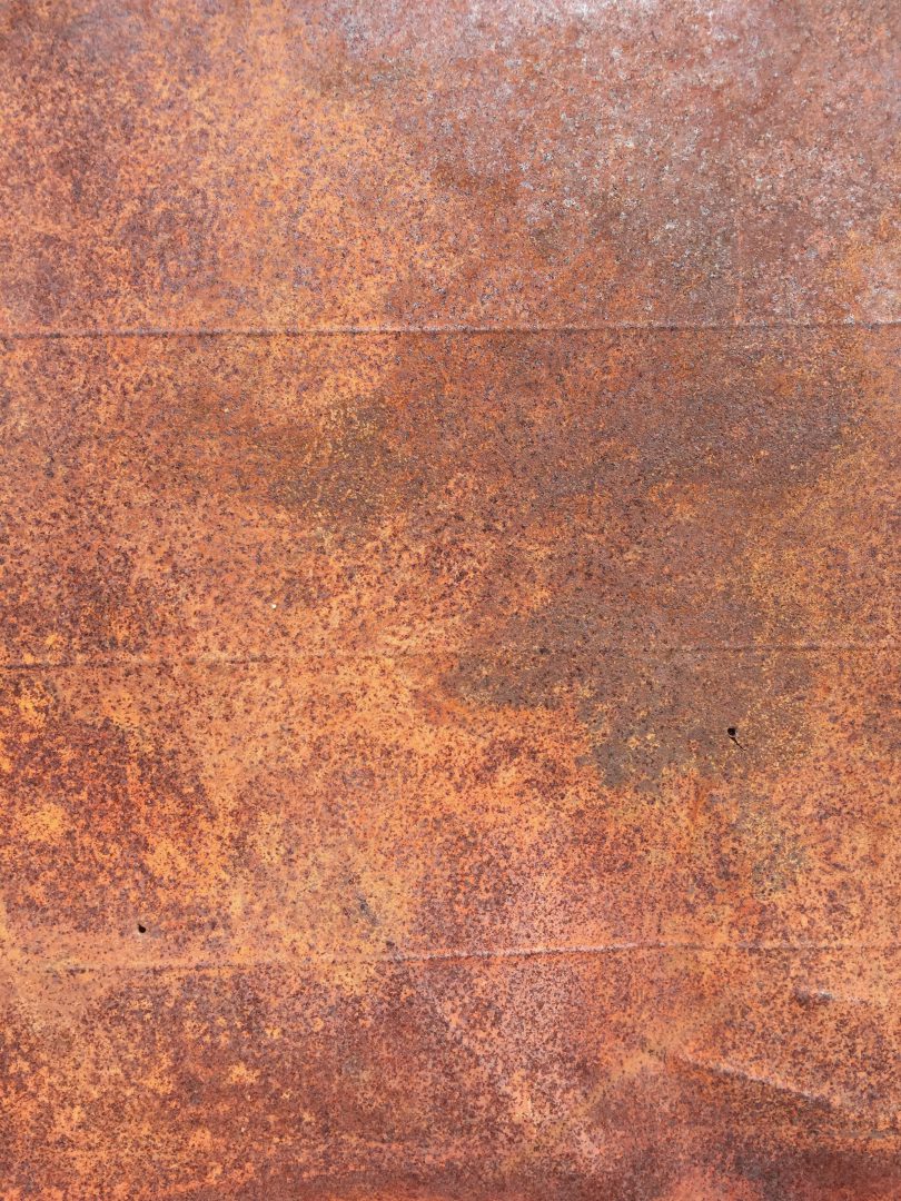 Decaying metal wall with noisy rust covering entire surface | Free Textures