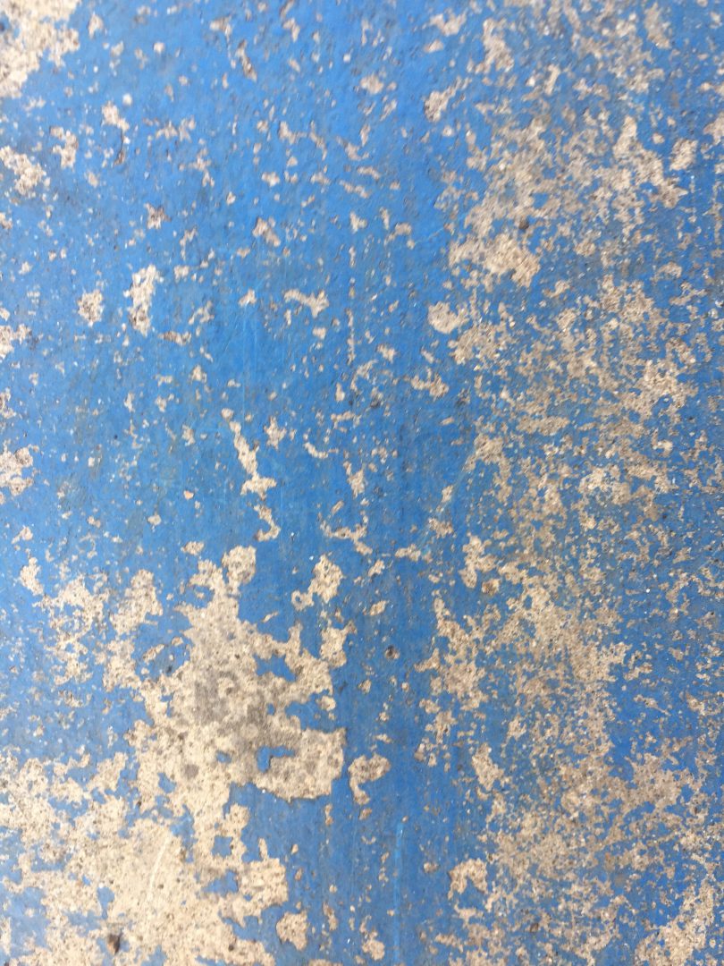 Light colored concrete w chipping blue paint | Free Textures