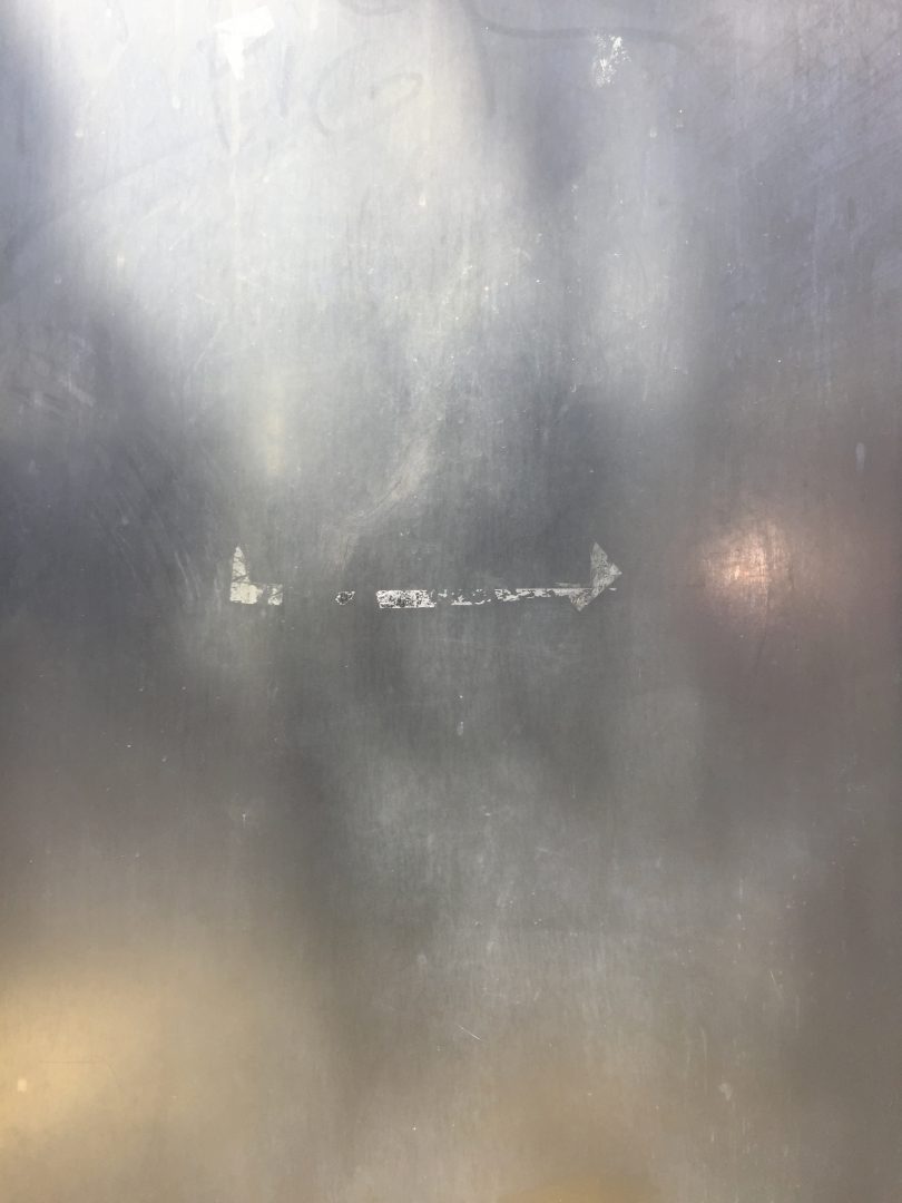 Adhesive residue on plastic with reflections | Free Textures