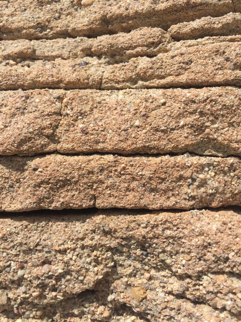 Layers of sand stone rocks stacked on top of each other | Free Textures