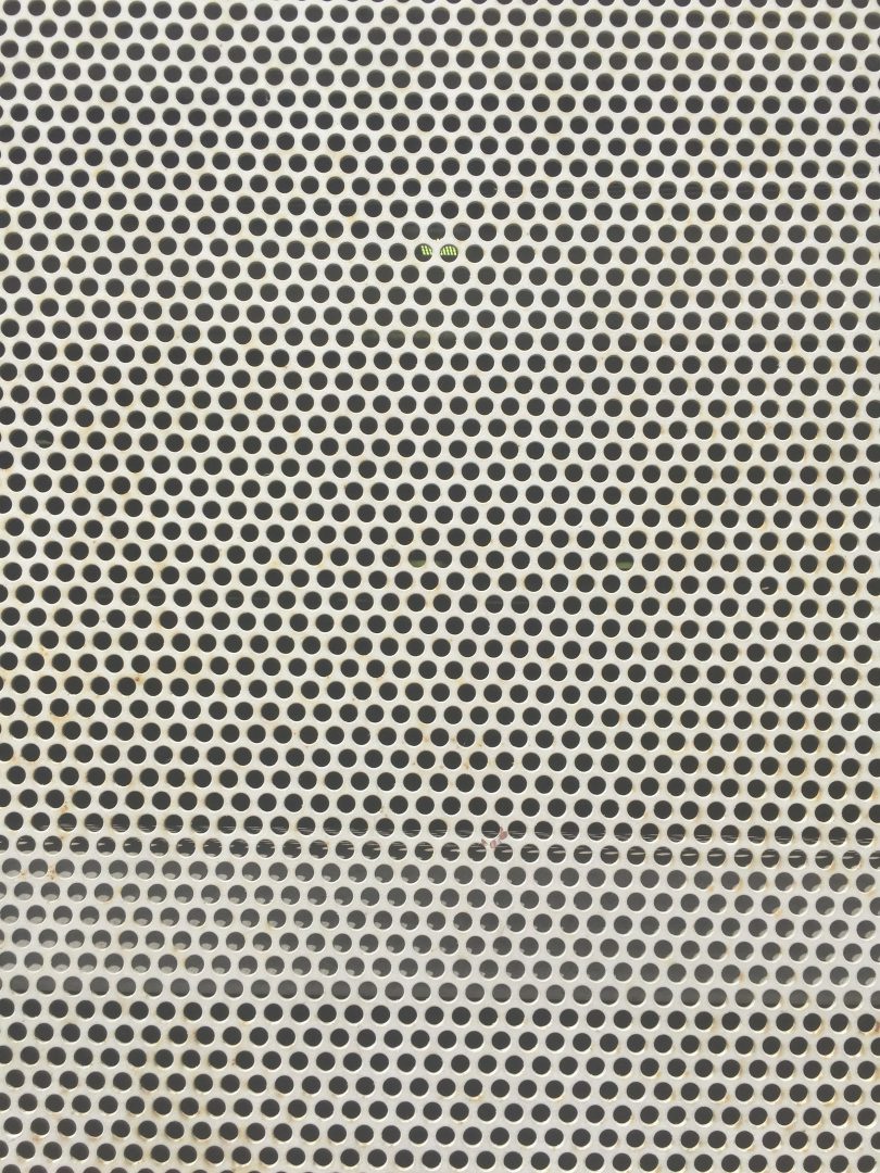 Metal mesh with pattern of holes throughout | Free Textures