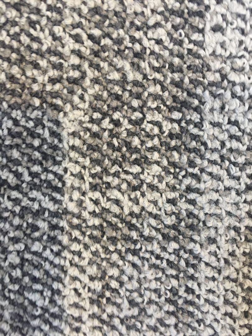 Close up of black and white closed loop carpet | Free Textures