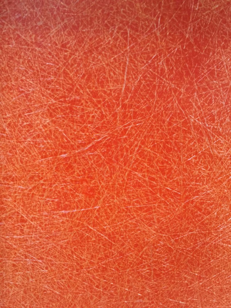 Orange plastic with tons of scratches | Free Textures